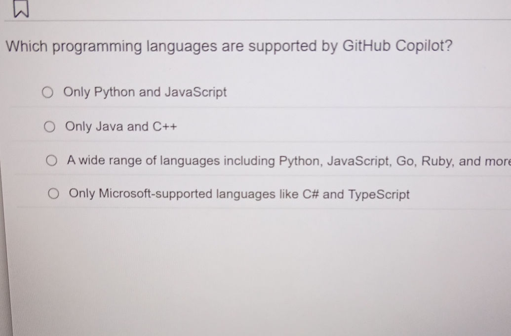 Which programming languages are supported by | StudyX