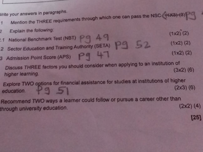 1. Mention the THREE requirements through | StudyX