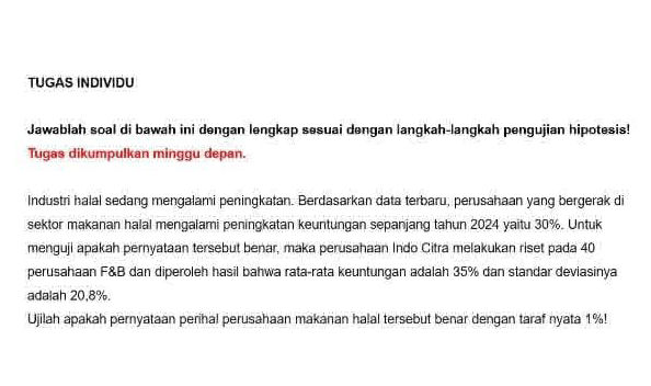 Jawablah soal di bawah ini dengan lengkap | StudyX