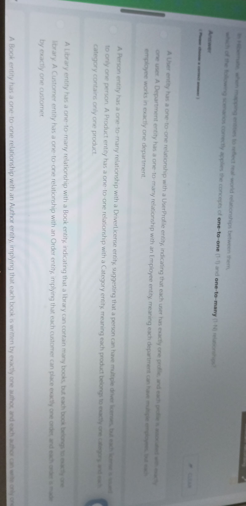 In Hibernate, when mapping entities to | StudyX