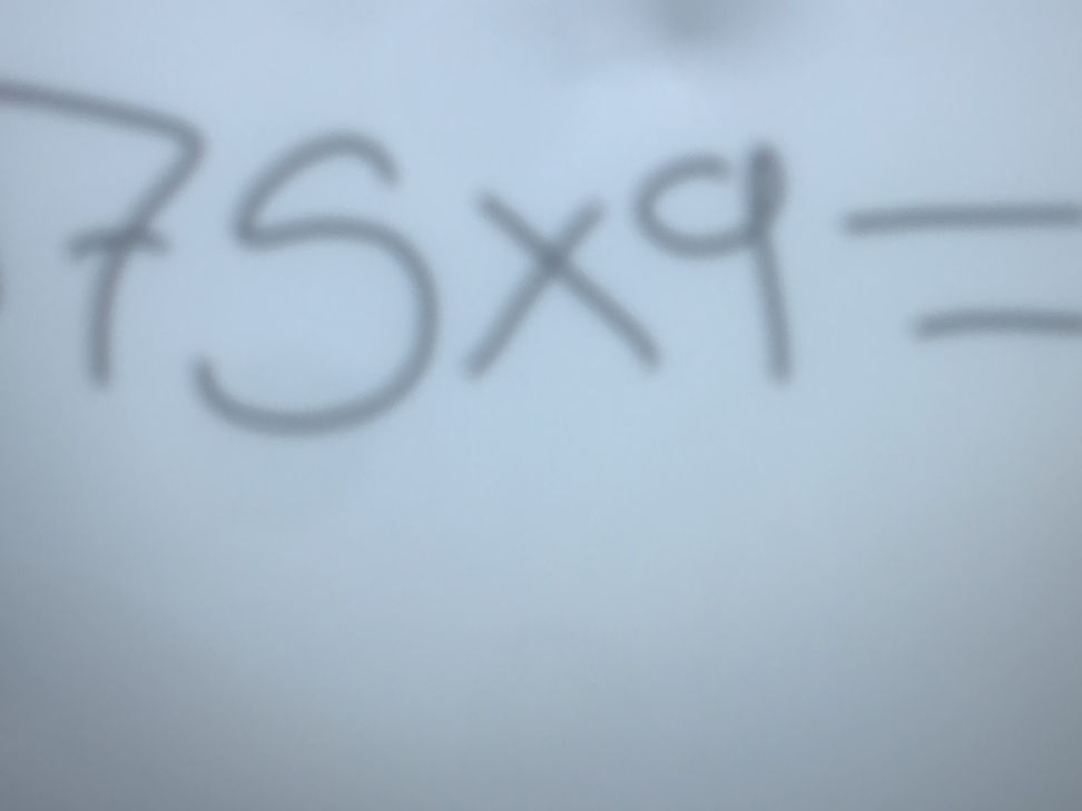 Multiplication: 75 x 9 | StudyX