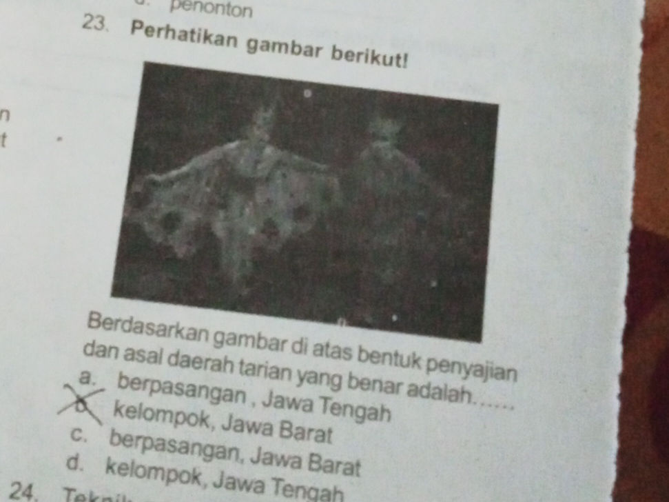 23. Perhatikan gambar berikut! Berdasarkan | StudyX