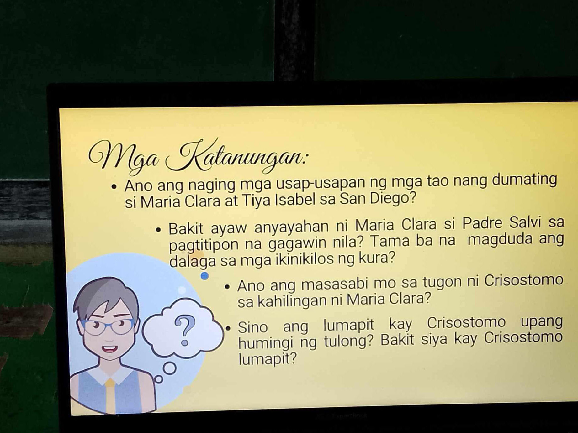 Mga Katanungan: • Ano ang naging mga | StudyX