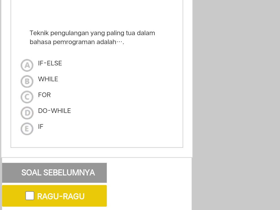 Teknik pengulangan yang paling tua dalam | StudyX
