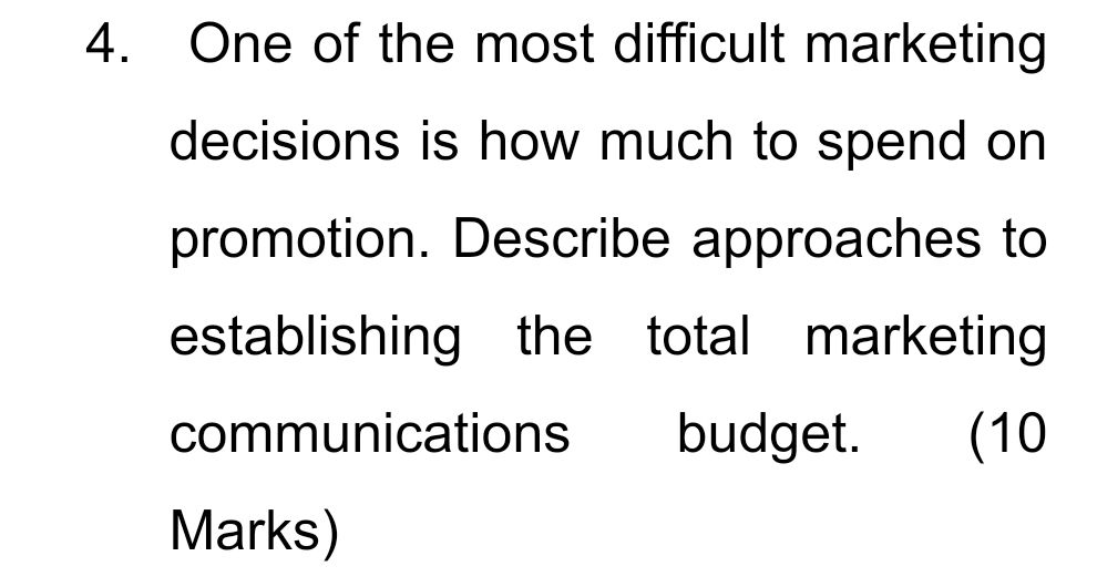 4. One of the most difficult marketing | StudyX