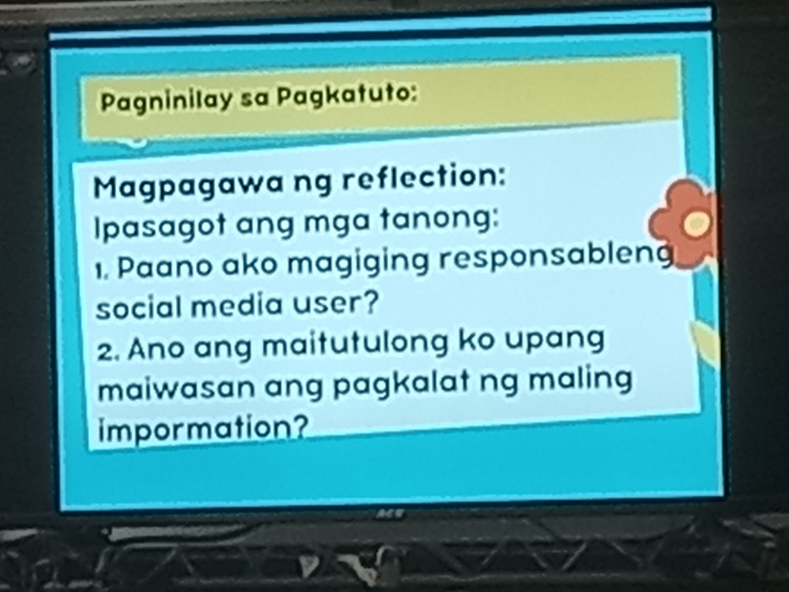 Pagninilay sa Pagkatuto: Magpagawa ng | StudyX