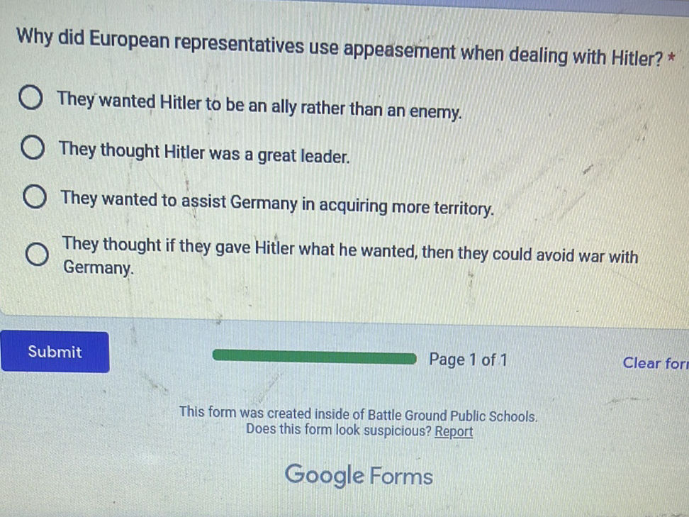 Why did European representatives use | StudyX