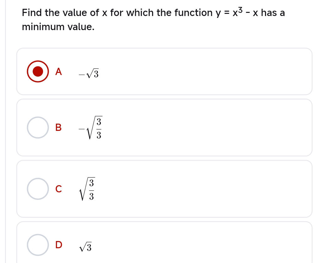 Find the value of x for which the function | StudyX