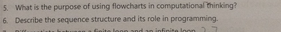 5. What is the purpose of using flowcharts | StudyX