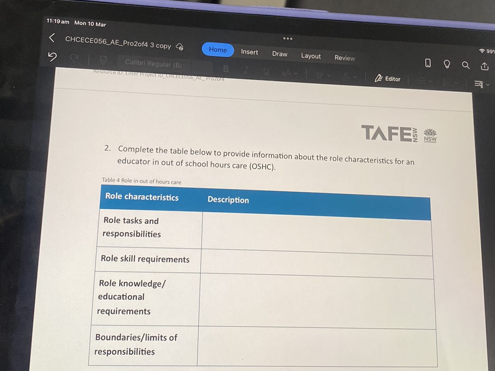 2. Complete the table below to provide | StudyX