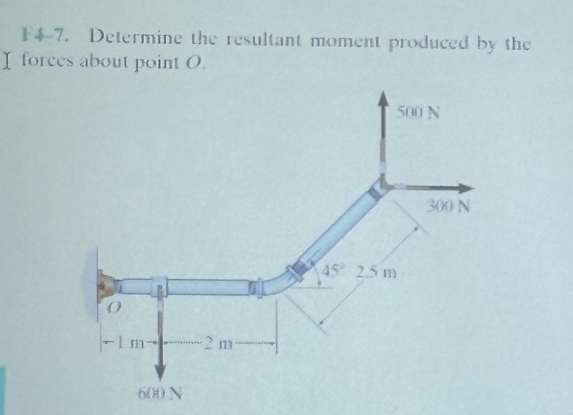 14-7. Determine the resultant moment | StudyX