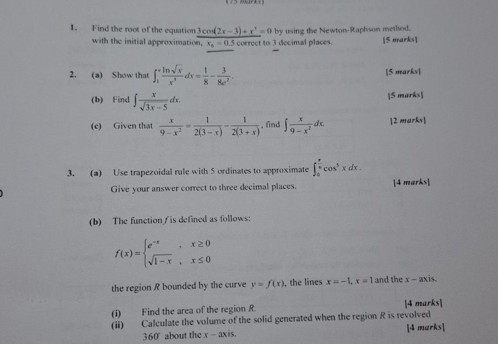 1. Find the root of the equation | StudyX