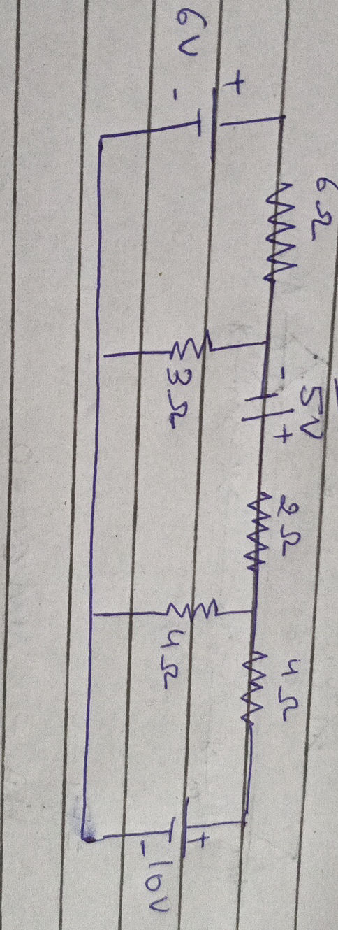 The image shows a circuit diagram with the | StudyX