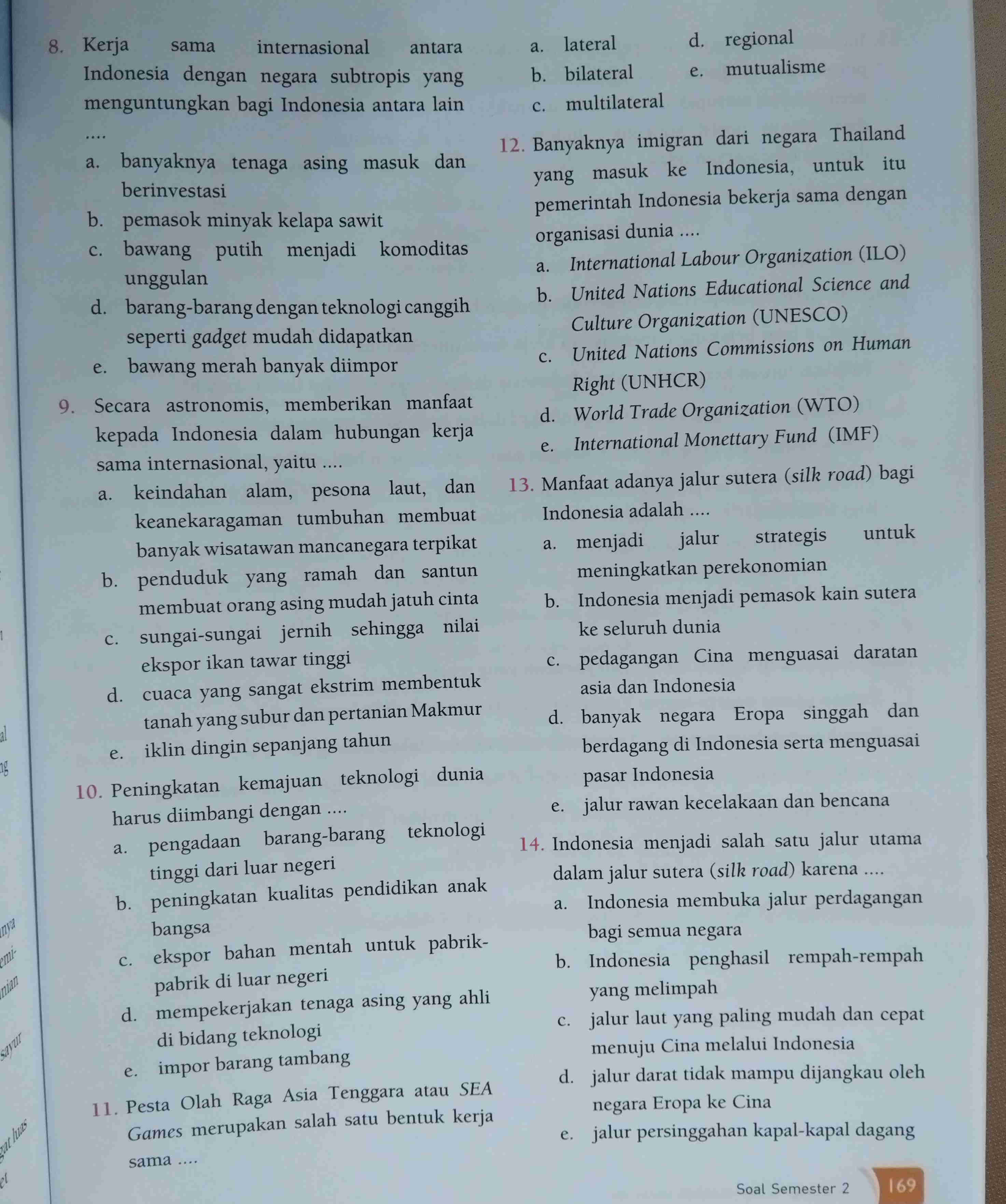 8. Kerja sama internasional antara Indonesia | StudyX