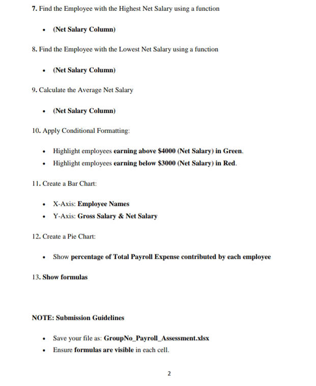 7. Find the Employee with the Highest Net | StudyX
