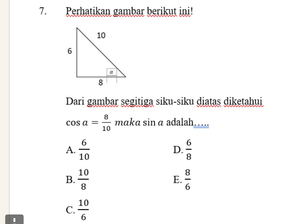 7. Perhatikan gambar berikut ini! ``` | StudyX