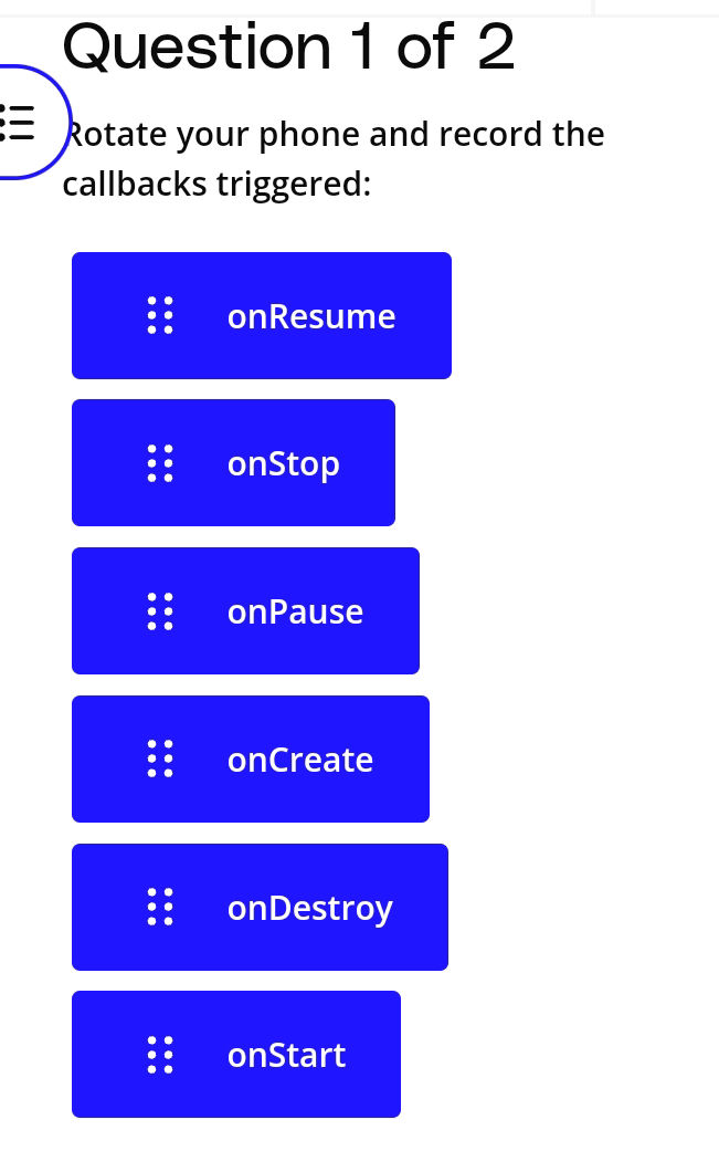 Rotate your phone and record the callbacks | StudyX