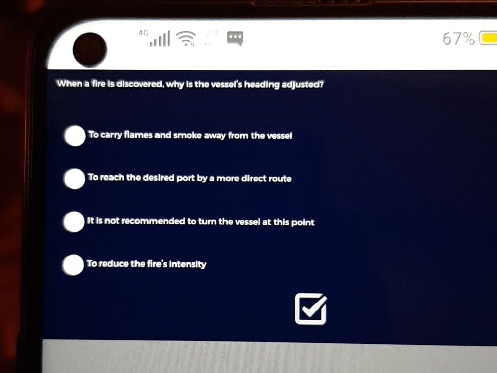 When a fire is discovered, why is the | StudyX