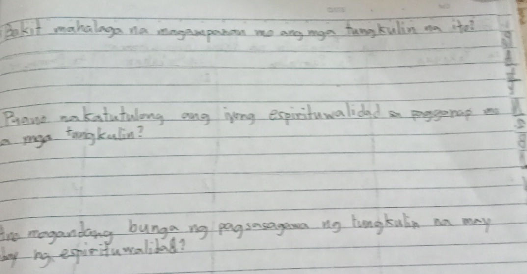 Bakit mahalaga na magampanan mo ang mga | StudyX