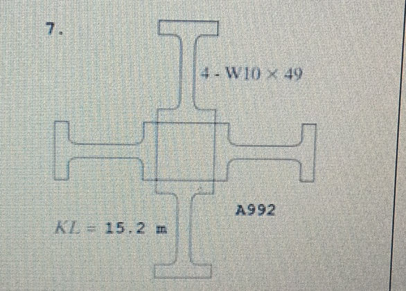 7. Diagram of a structural element composed | StudyX