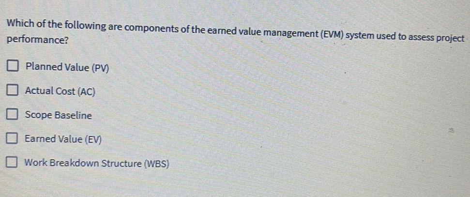 Which of the following are components of the | StudyX