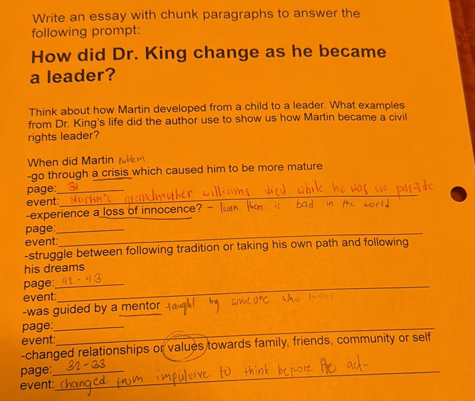 Write an essay with chunk paragraphs to | StudyX