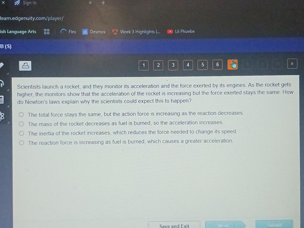 Scientists launch a rocket, and they monitor | StudyX