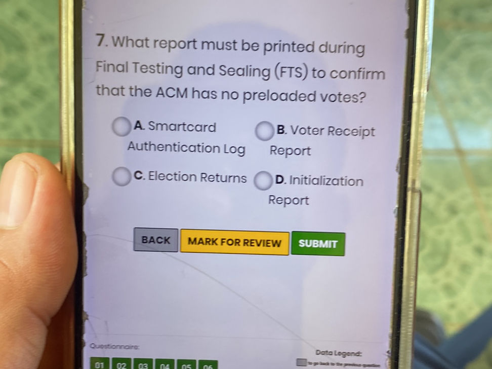 7. What report must be printed during Final | StudyX