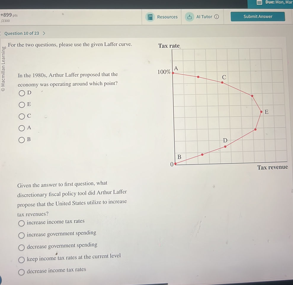 For the two questions, please use the given | StudyX