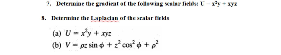 7. Determine the gradient of the following | StudyX
