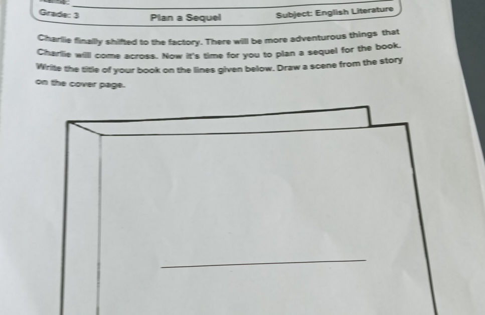 Charlie finally shifted to the factory. | StudyX