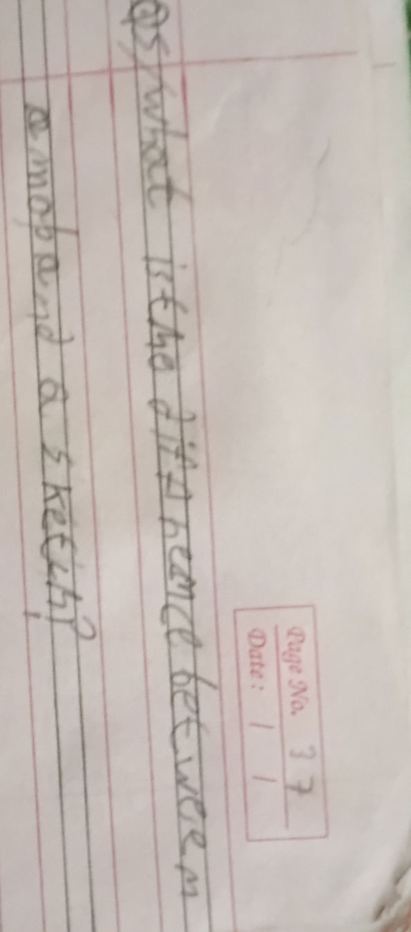 Qs/what is the diffrence between a map and a | StudyX