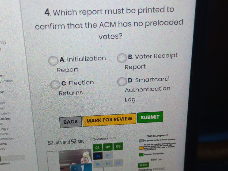 4. Which report must be printed to confirm | StudyX
