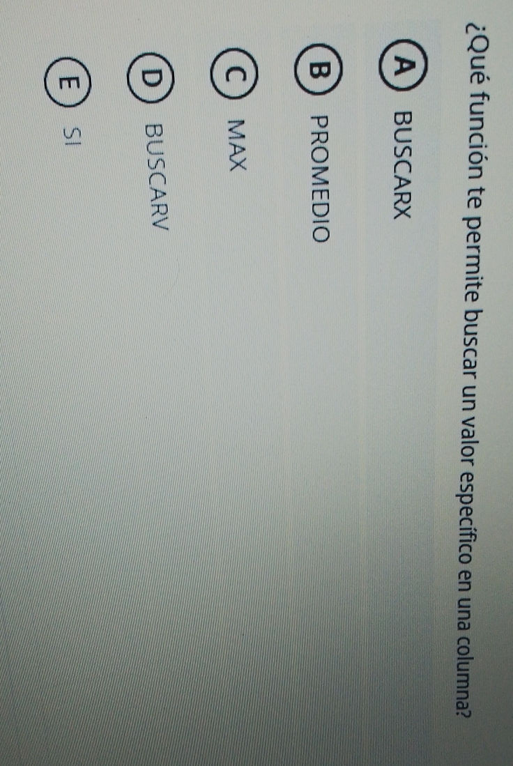 ¿Qué función te permite buscar un valor | StudyX