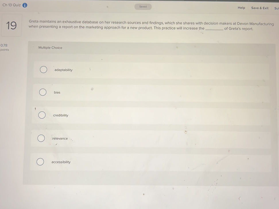 Greta maintains an exhaustive database on | StudyX