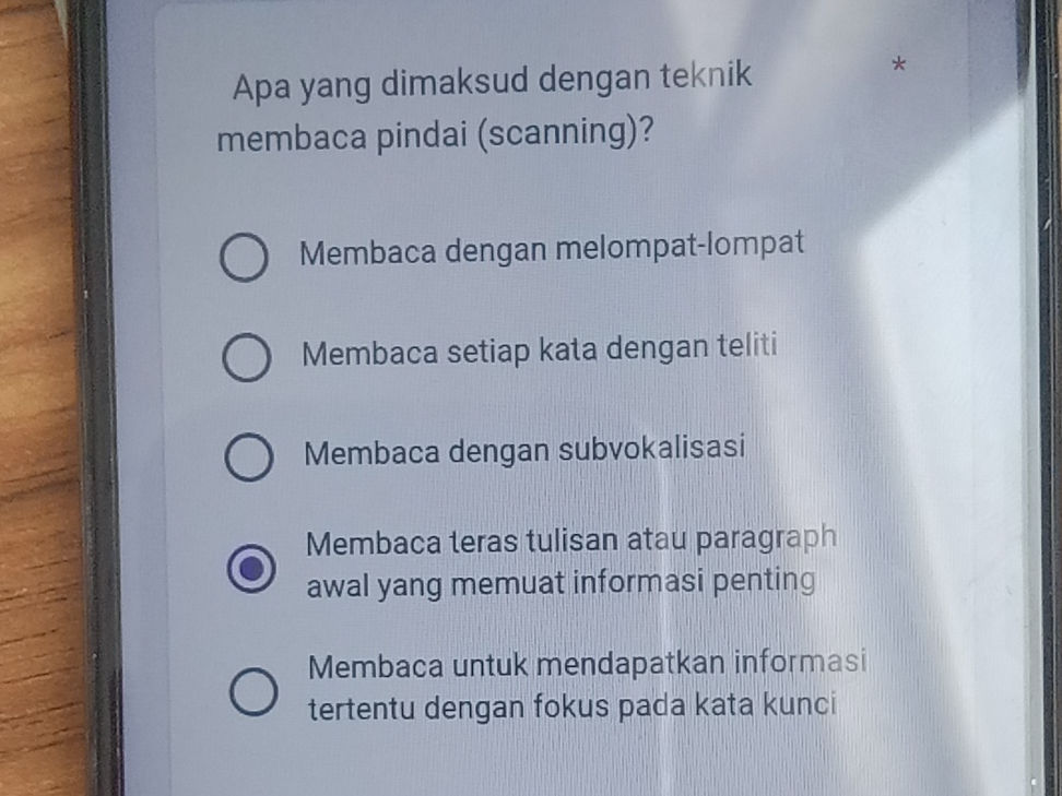 Apa yang dimaksud dengan teknik membaca | StudyX
