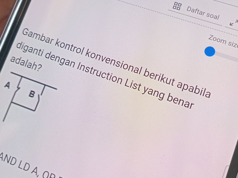 Gambar kontrol konvensional berikut apabila | StudyX
