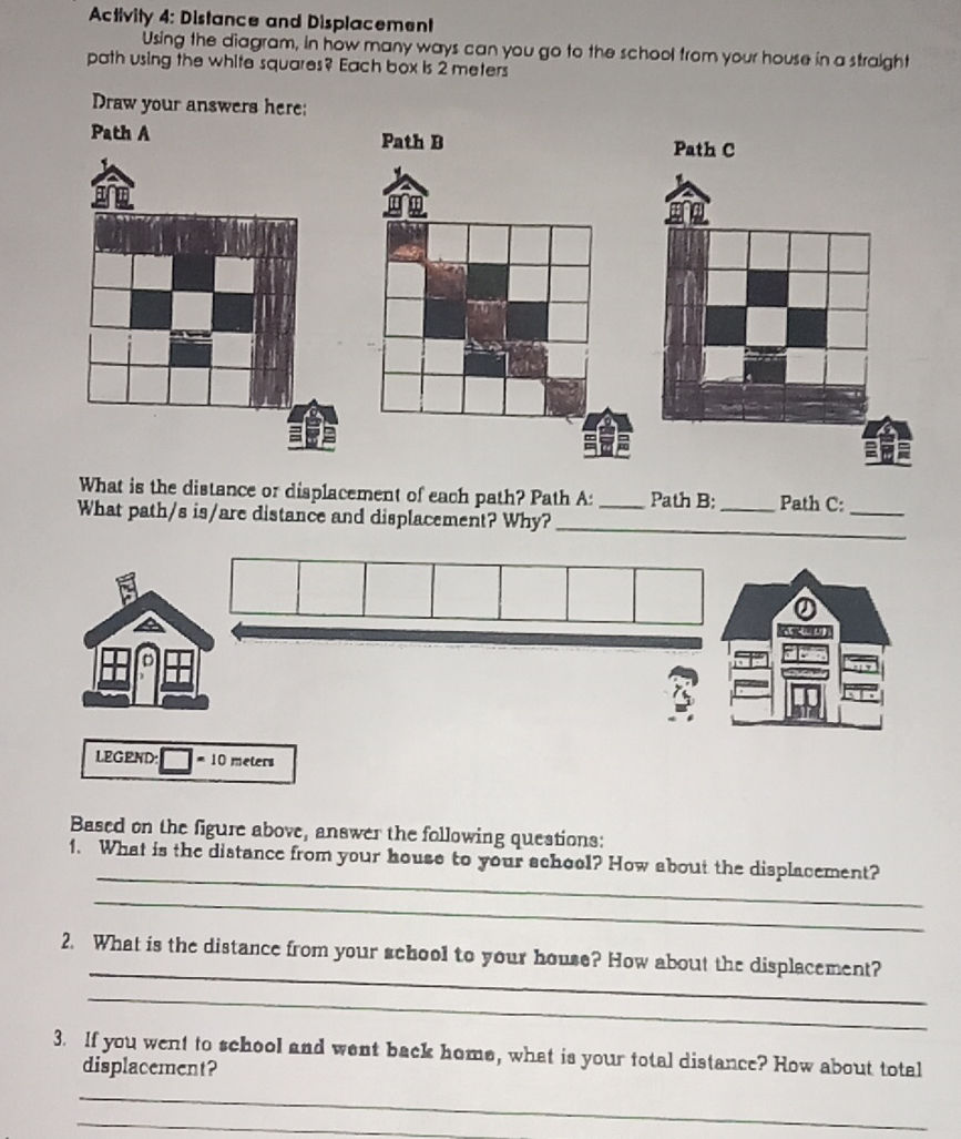 Activity 4: Distance and Displacement Using | StudyX