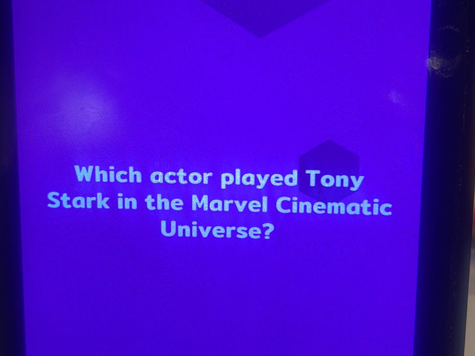 Which actor played Tony Stark in the Marvel | StudyX