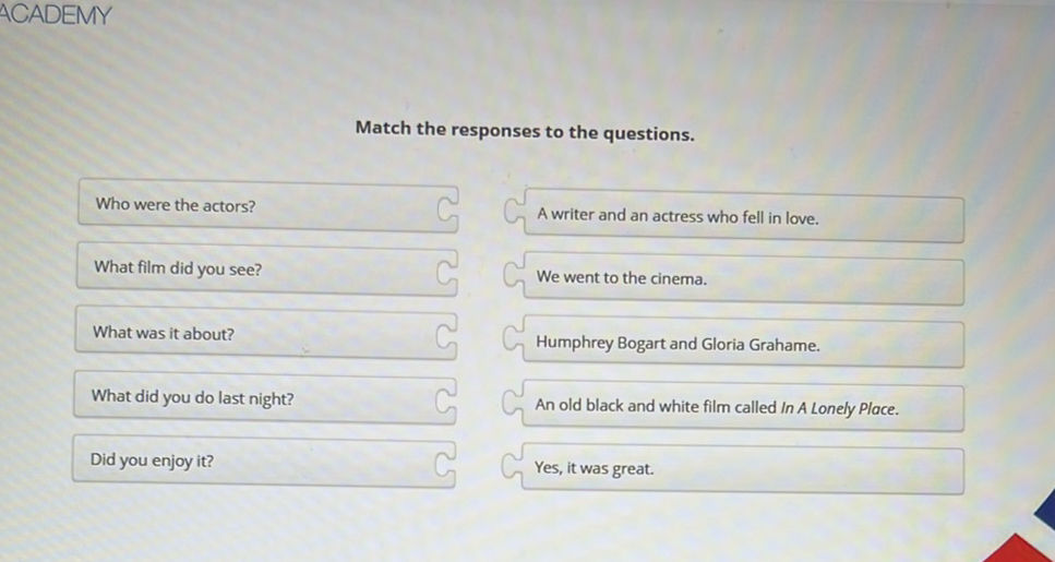 Match the responses to the questions. Who | StudyX
