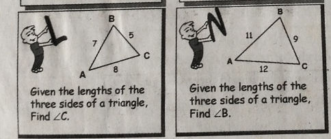 Given the lengths of the three sides of a | StudyX