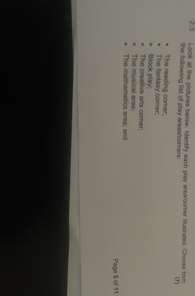 2.3 Look at the pictures below. Identify | StudyX