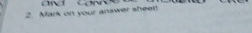 Marking answer sheets | StudyX