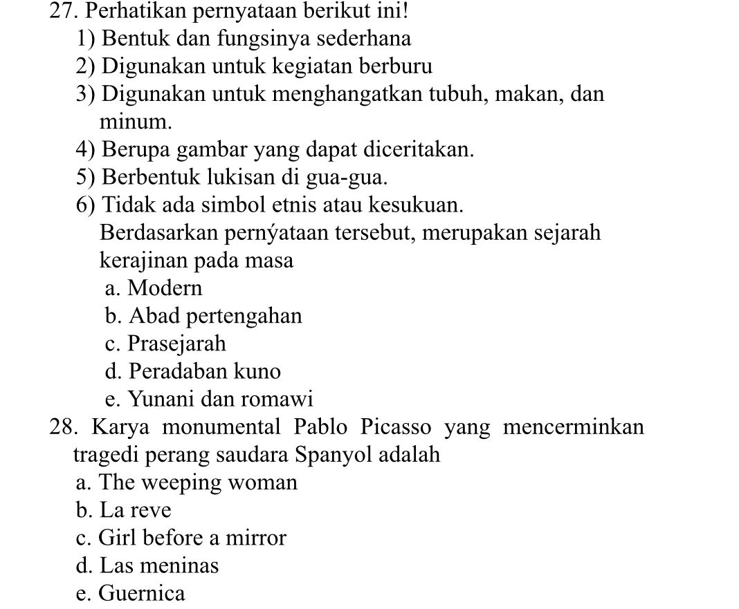 27. Perhatikan pernyataan berikut ini! 1) | StudyX