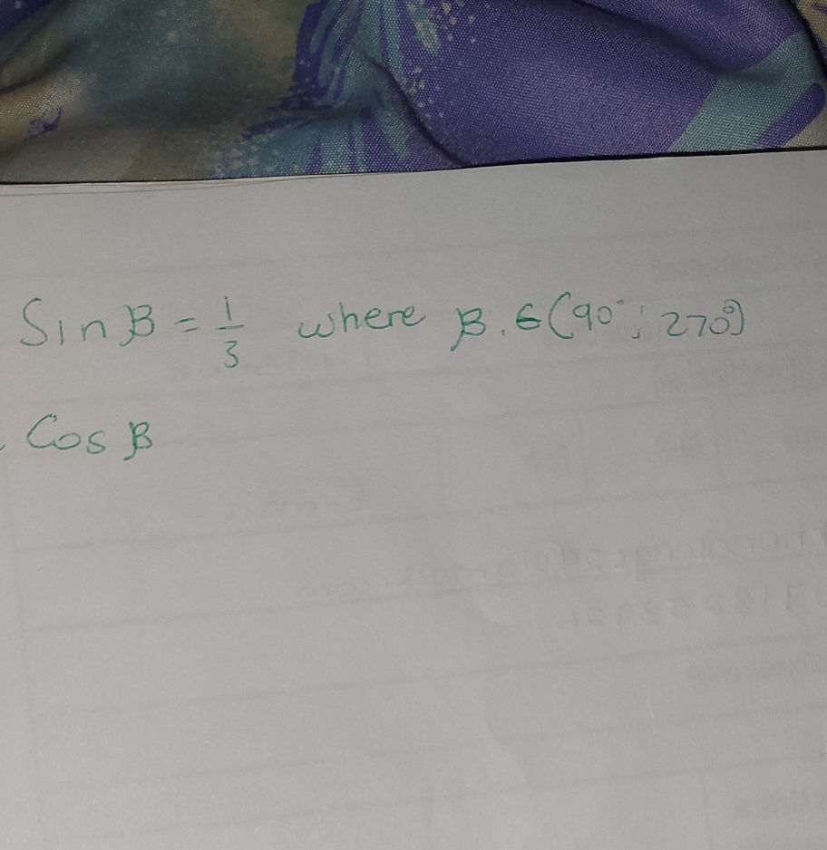 1}{3}$ where $ (90^ , 270^ )$ $ | StudyX
