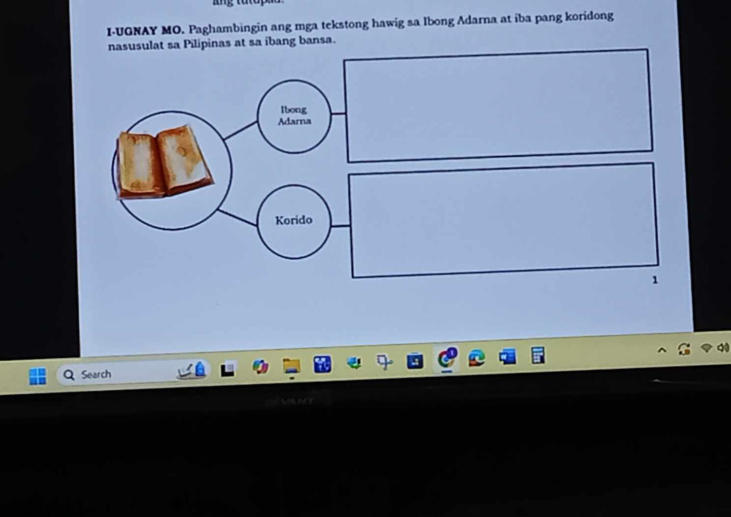 I-UGNAY MO. Paghambingin ang mga tekstong | StudyX