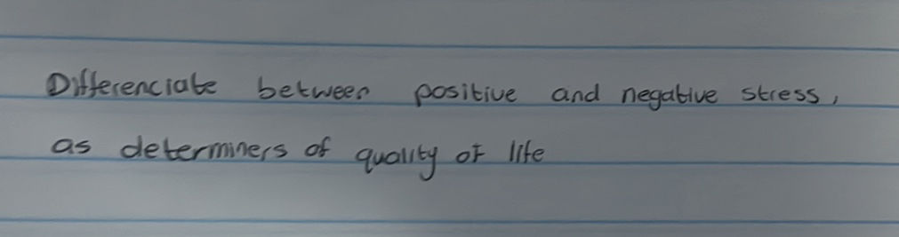 Differentiate between positive and negative | StudyX