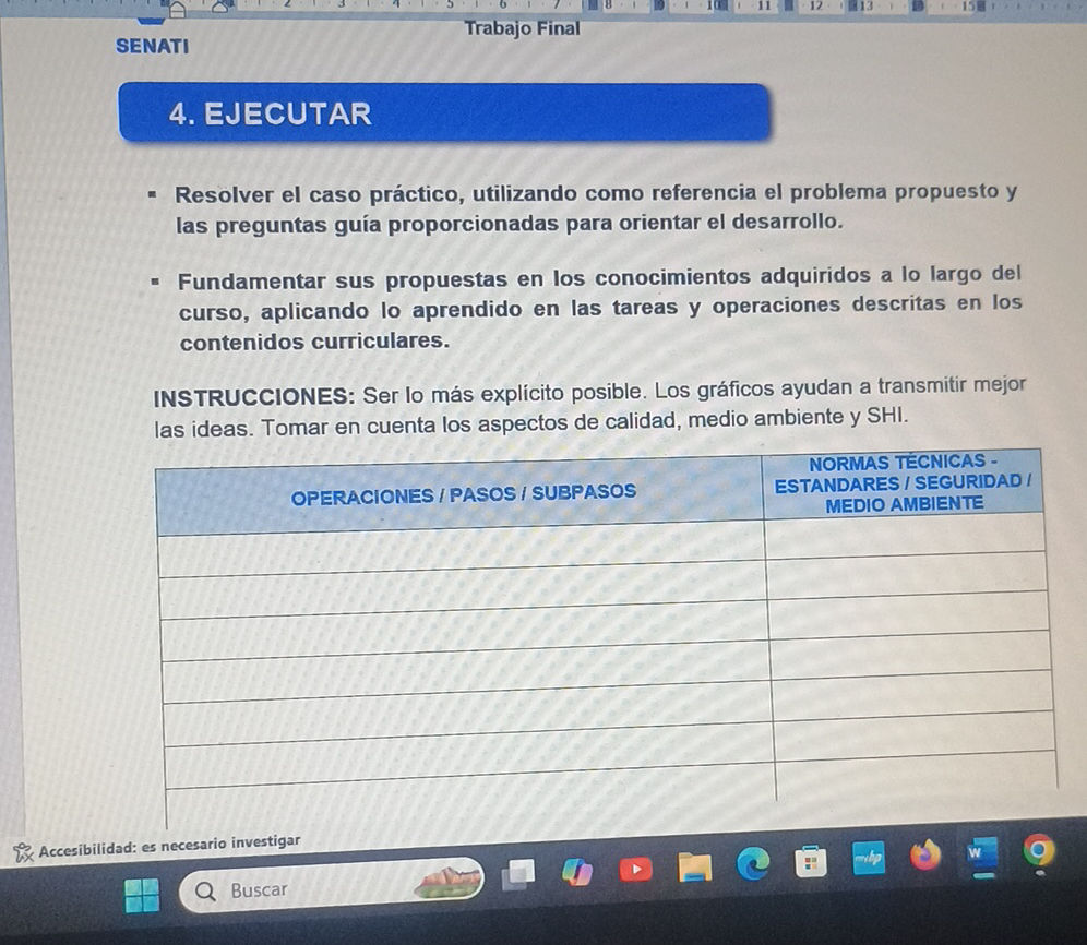 EJECUTAR - Resolver el caso práctico,