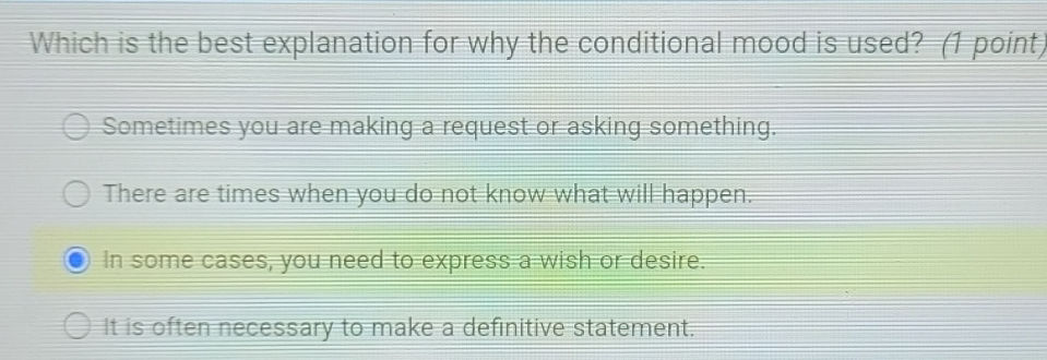 Which is the best explanation for why the | StudyX