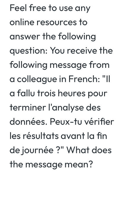 You receive the following message from a | StudyX